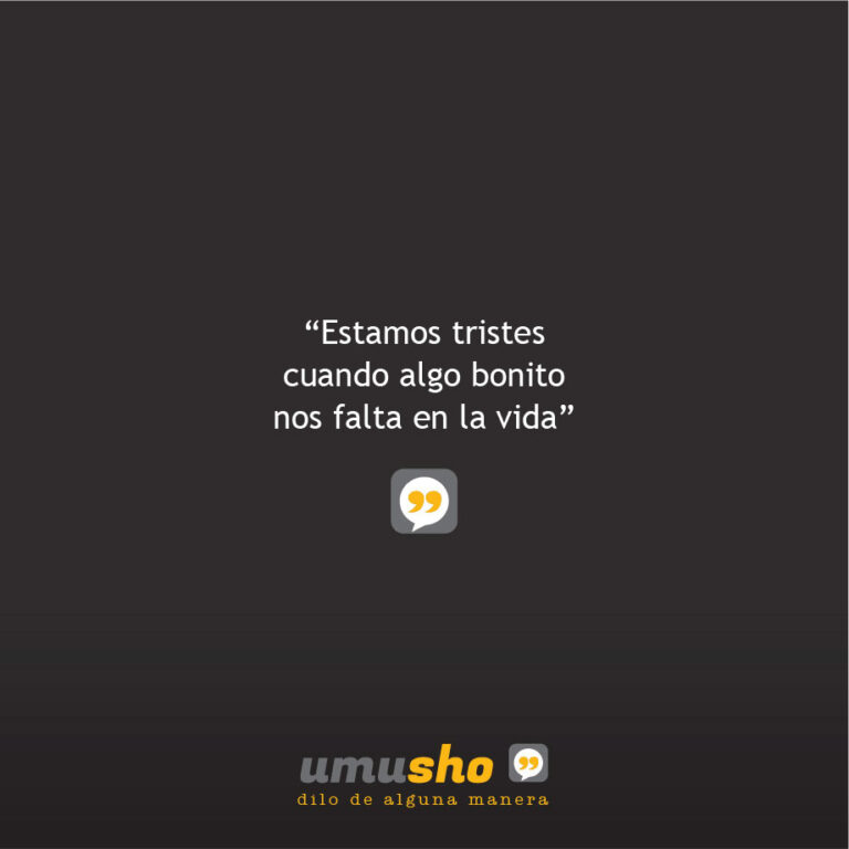 Frases tristes con imágenes - Umusho